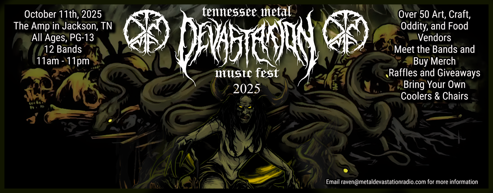 Tennessee Metal Devastation Music Fest 2025 – Metal Devastation Radio Store