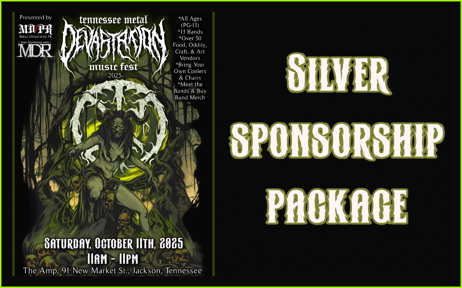 Silver Sponsorship Package – Metal Devastation Radio Store